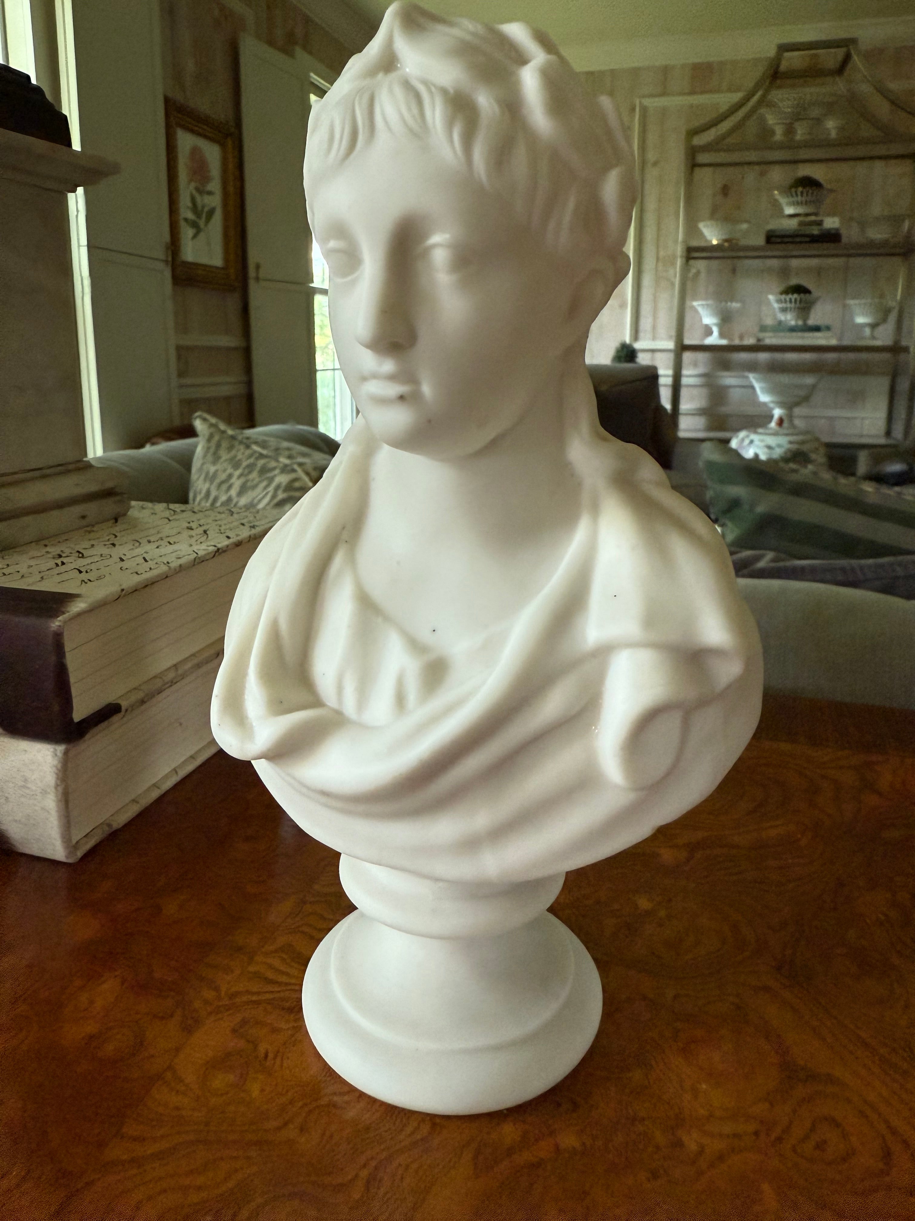Parian Bust of Virgil – Heritage Home Furnishings